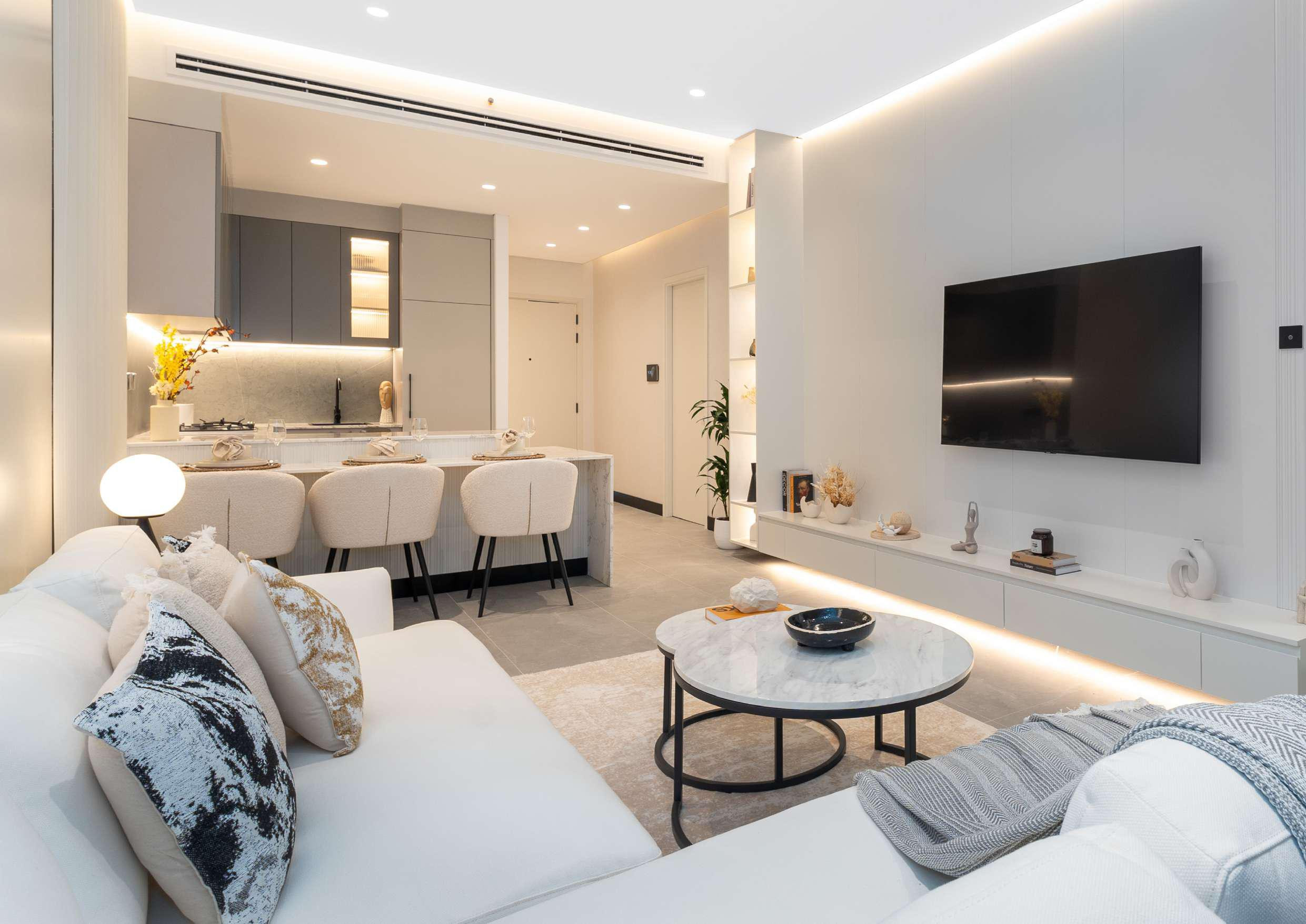 Spacious 3 Bedroom | Boulevard View | Modern Interior - Asora Luxury ...